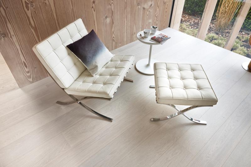 Oak White Andante,14mm Plank Castle| Boen